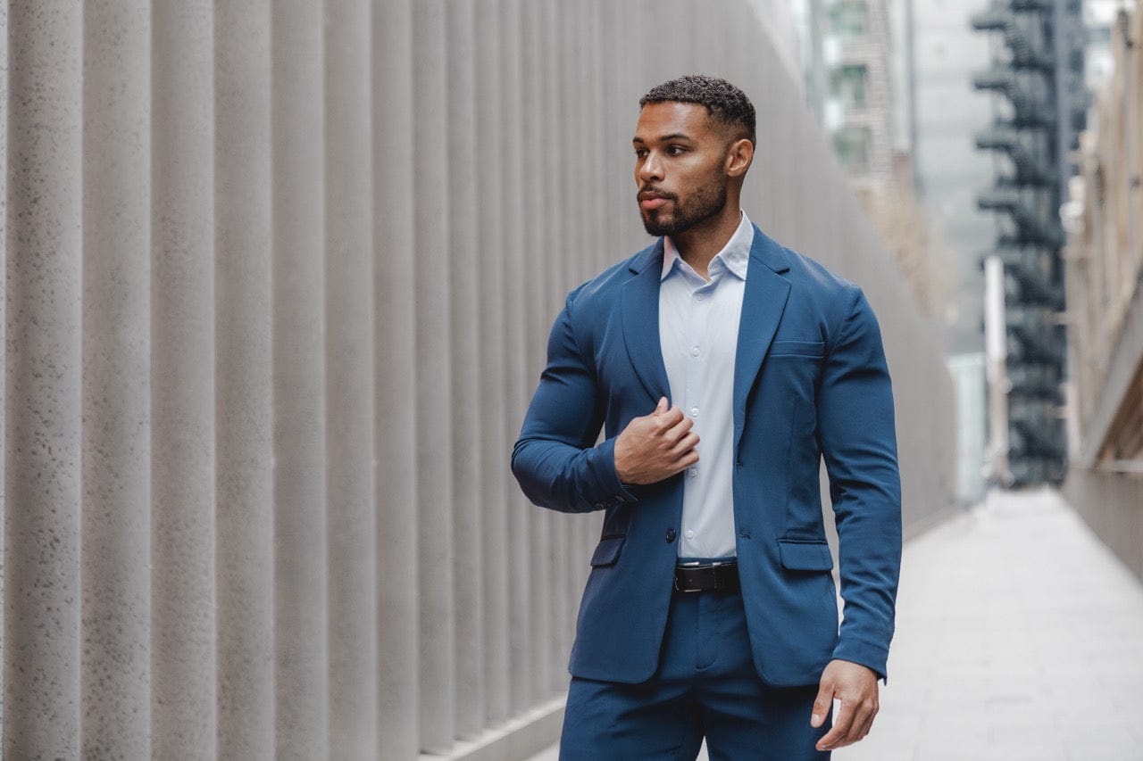 Muscle Fit Suits & Tailoring - TAILORED ATHLETE - ROW