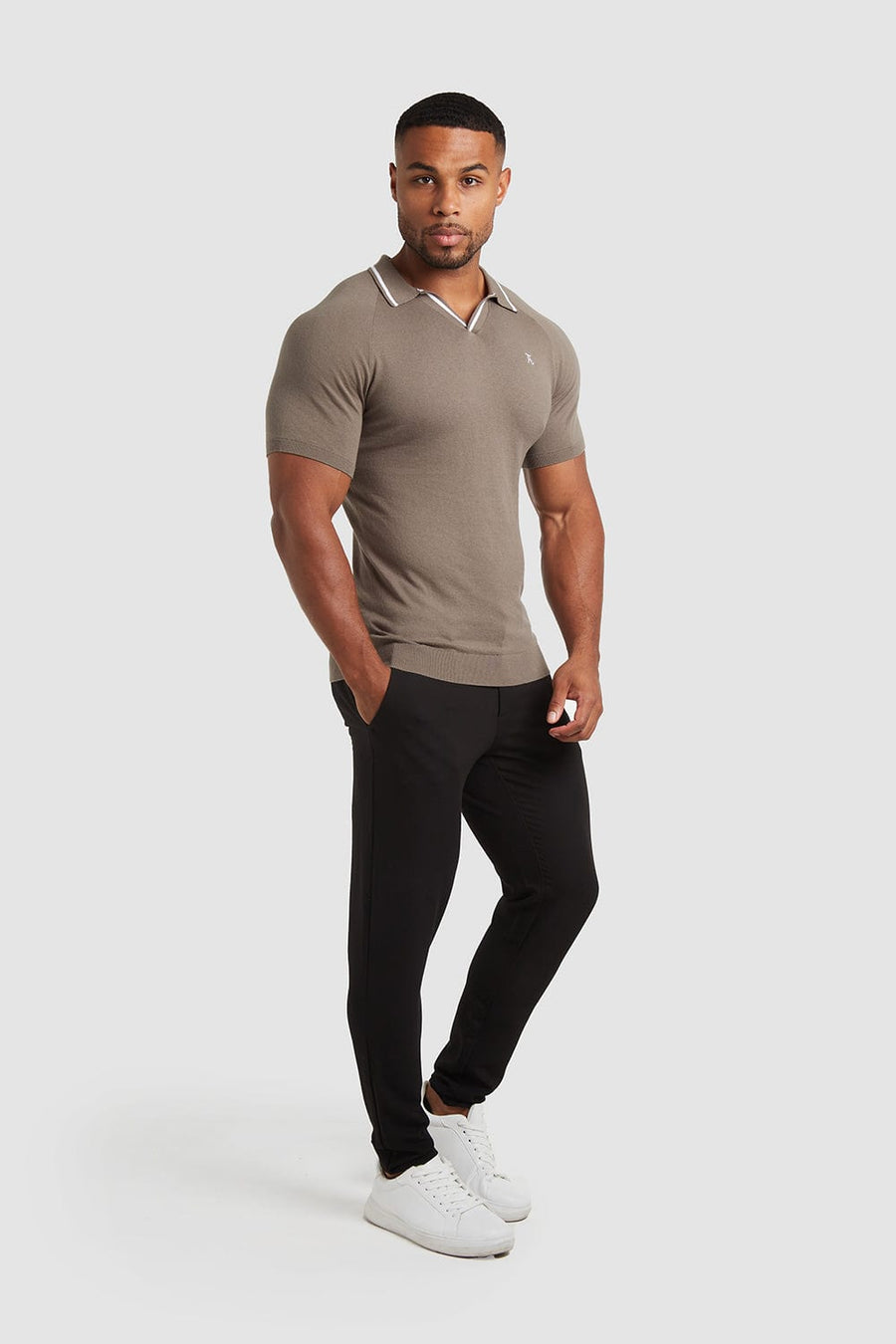 Muscle Fit Polo Shirts - TAILORED ATHLETE - ROW