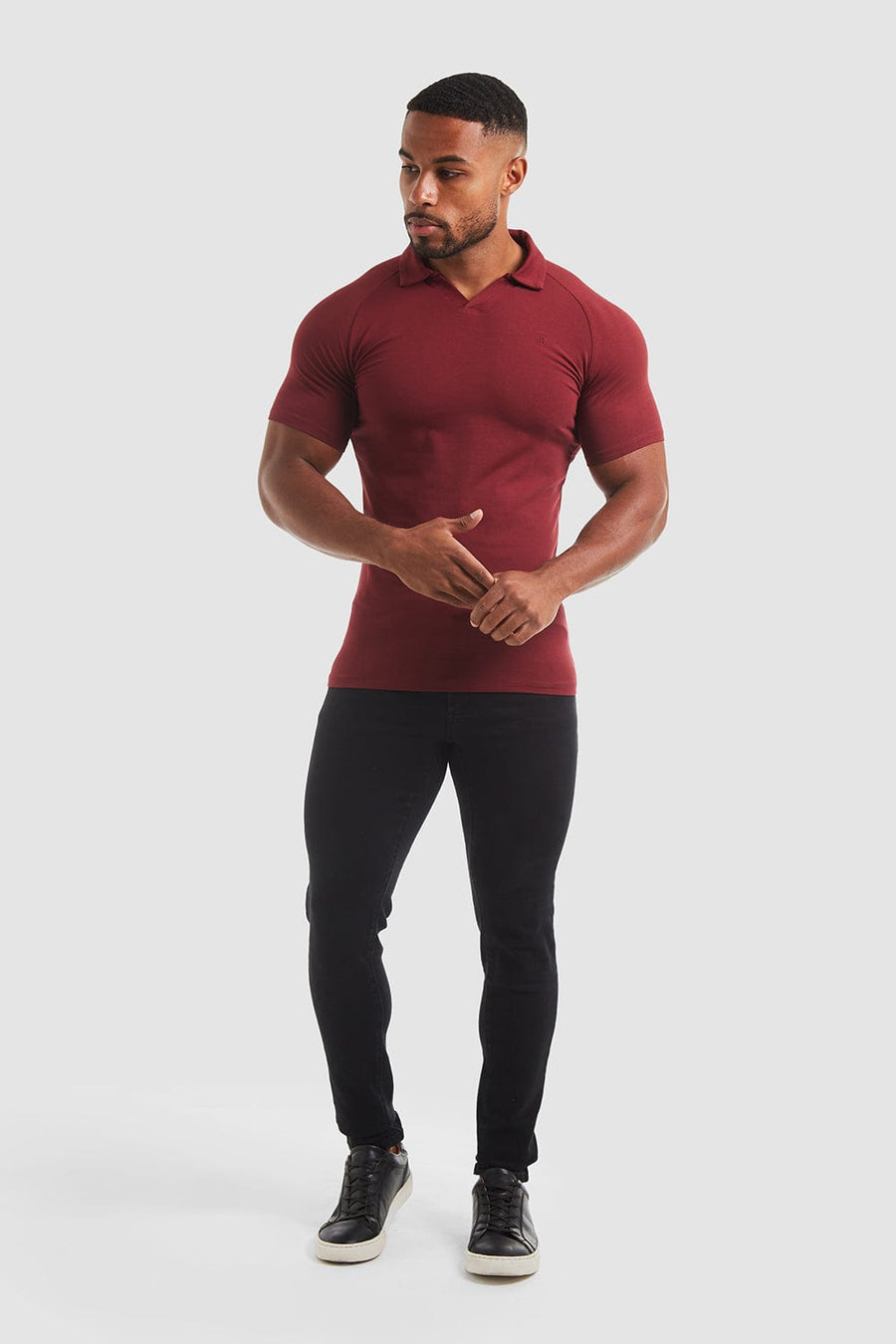 Muscle Fit Polo Shirts - TAILORED ATHLETE - ROW