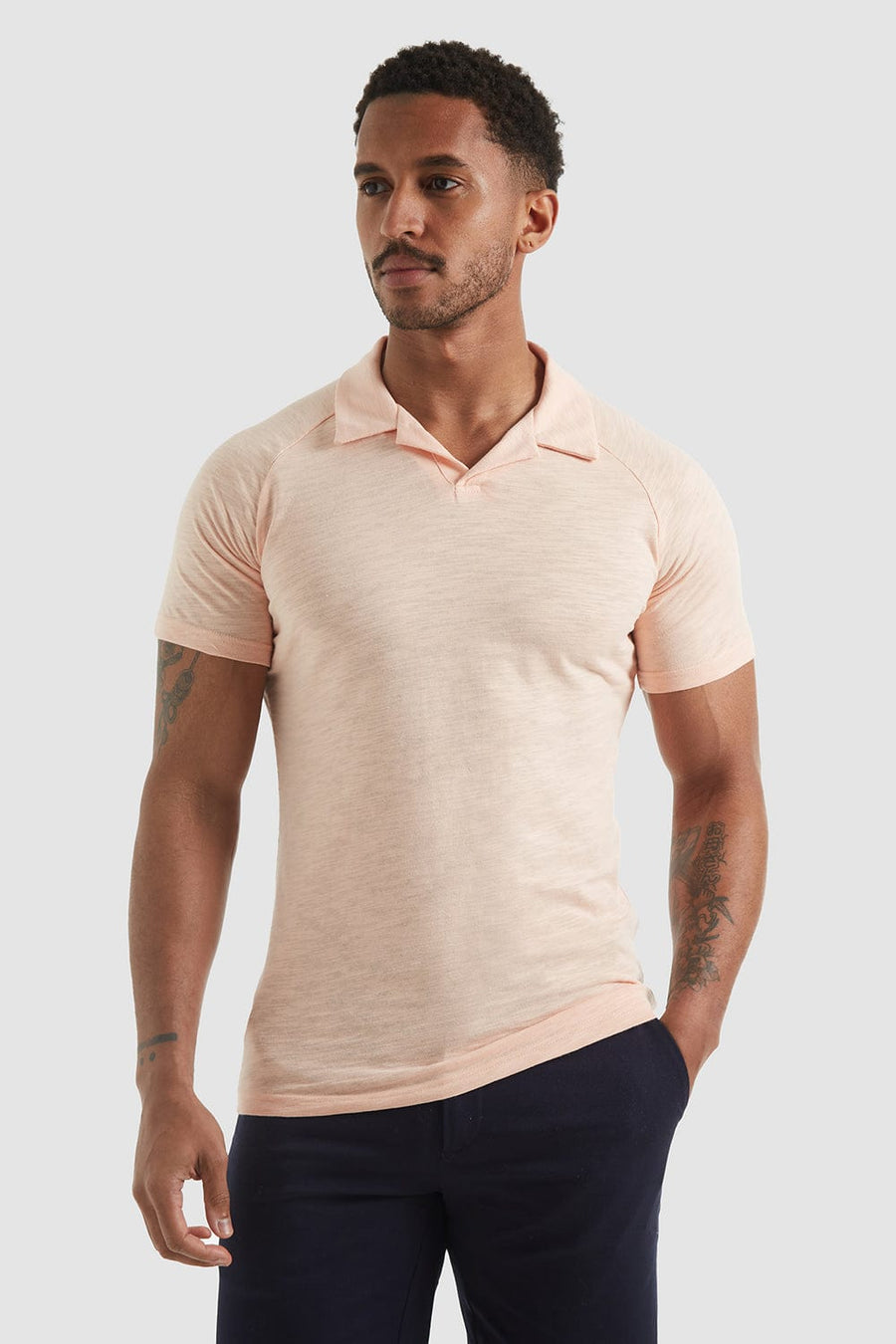 Muscle Fit Polo Shirts - TAILORED ATHLETE - ROW